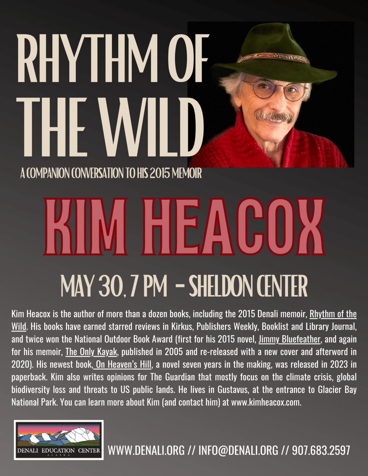 Rhythm of the Wild with Kim Heacox | Denali Education Center